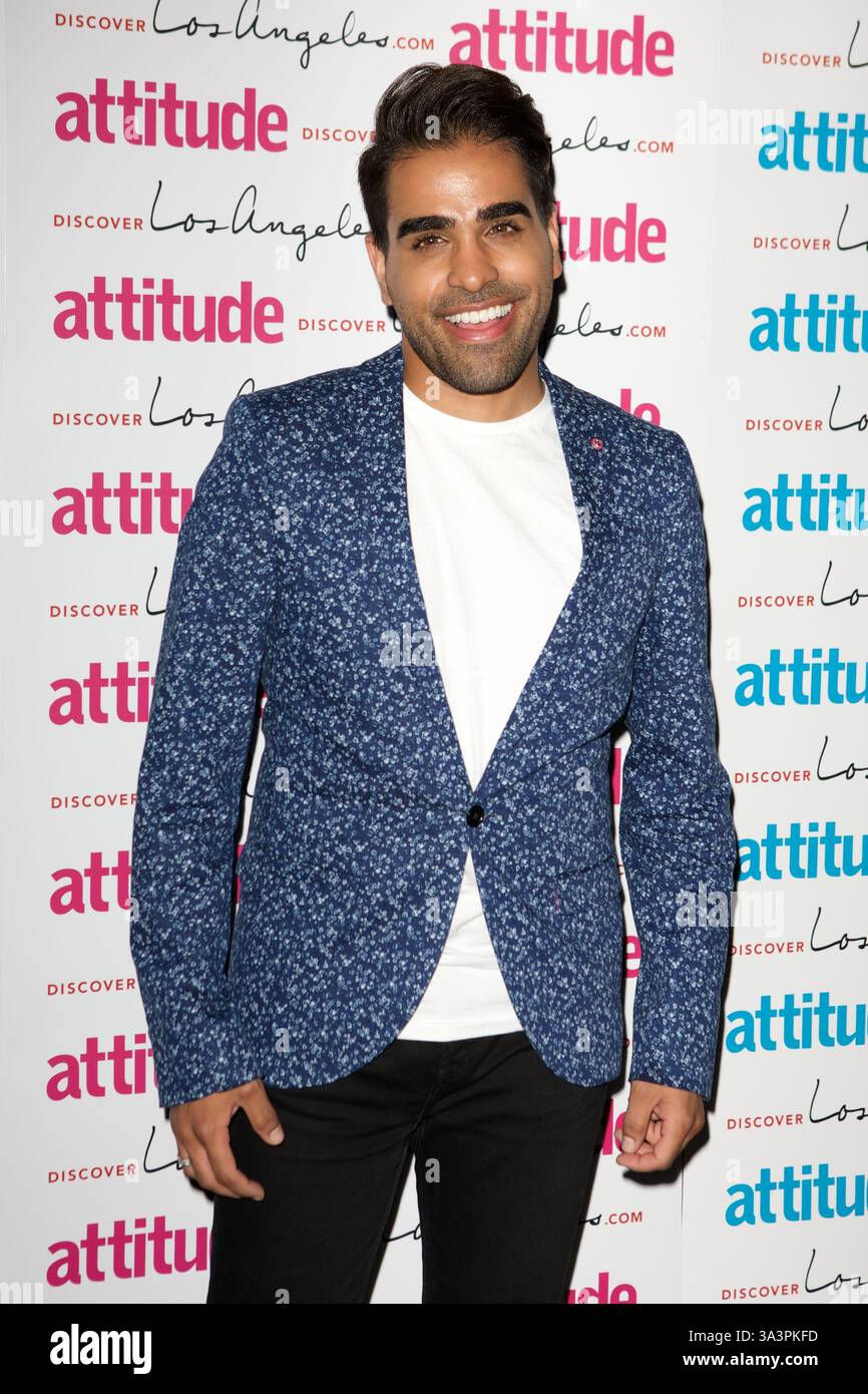 Dr Ranj Singh attends Attitude Magazine's Hot 100 summer party, at the ...