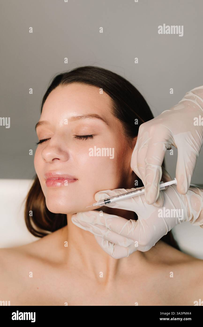 Contour Plastic For Correcting The Shape Of Chin With Botulinum Toxin