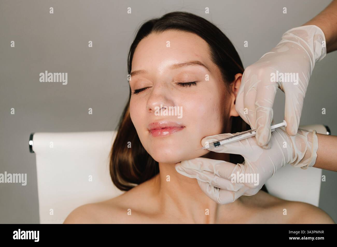 Contour Plastic For Correcting The Shape Of Chin With Botulinum Toxin