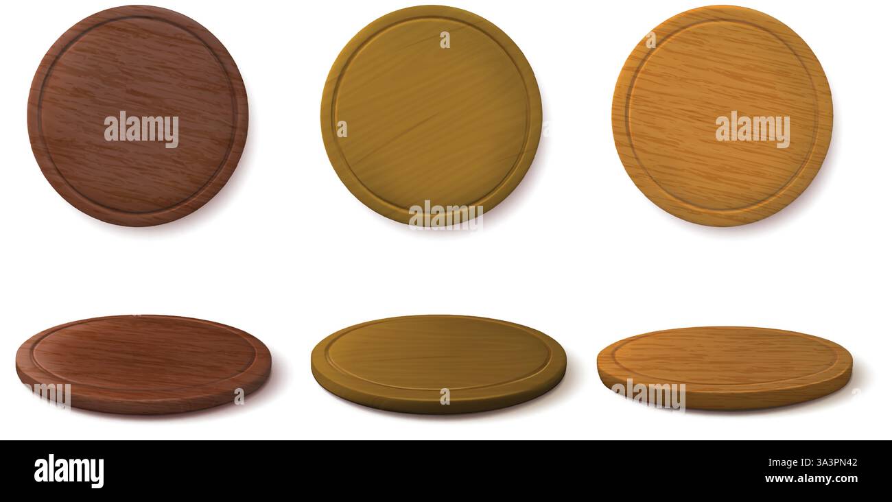 Pizza board side view Stock Vector Images - Alamy