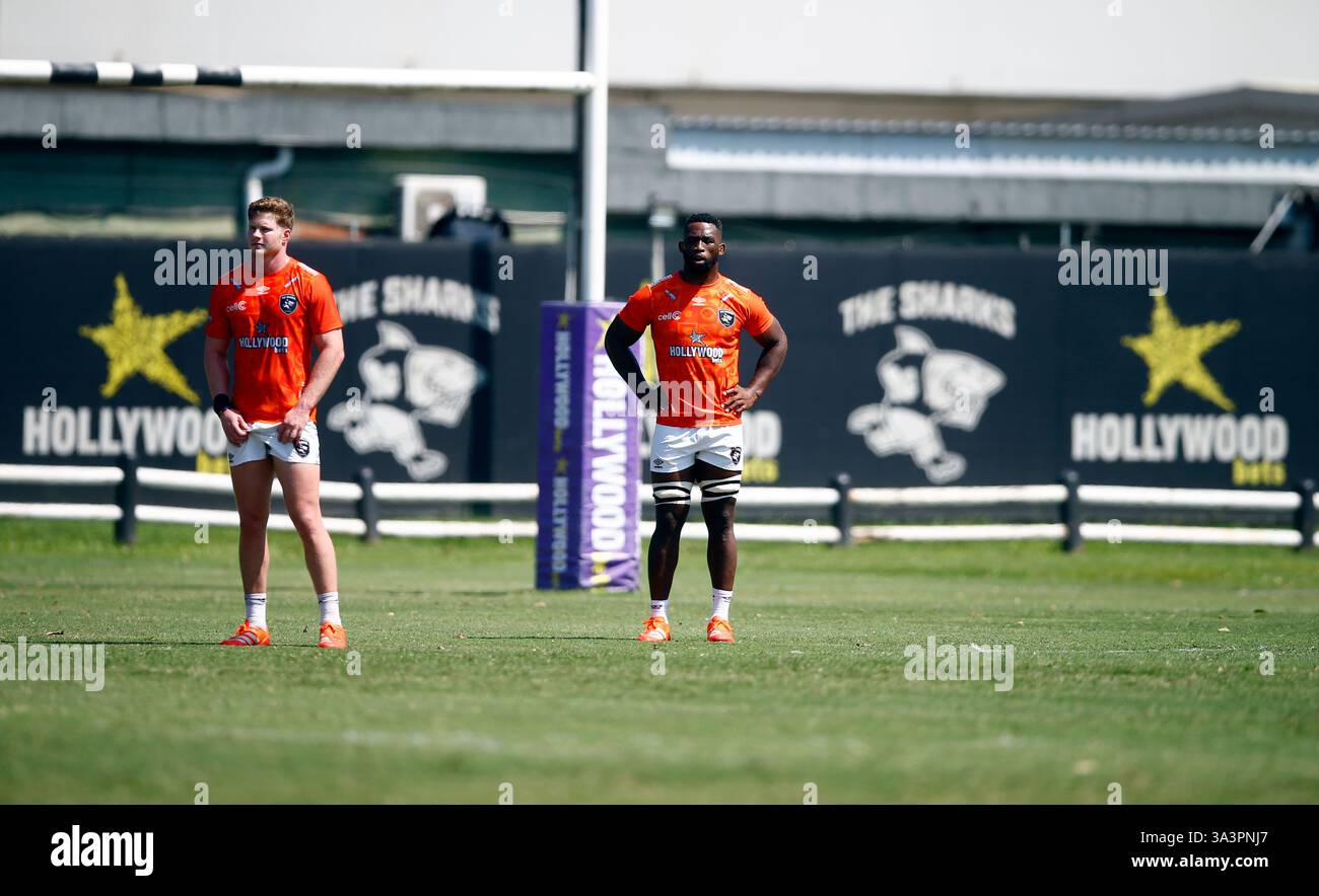 Durban, South Africa. 17th Mar, 2025. Ethan Hooker of the Hollywoodbets ...