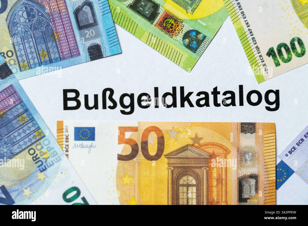 Bugeldkatalog Auerhalb Geschlossener Ortschaften