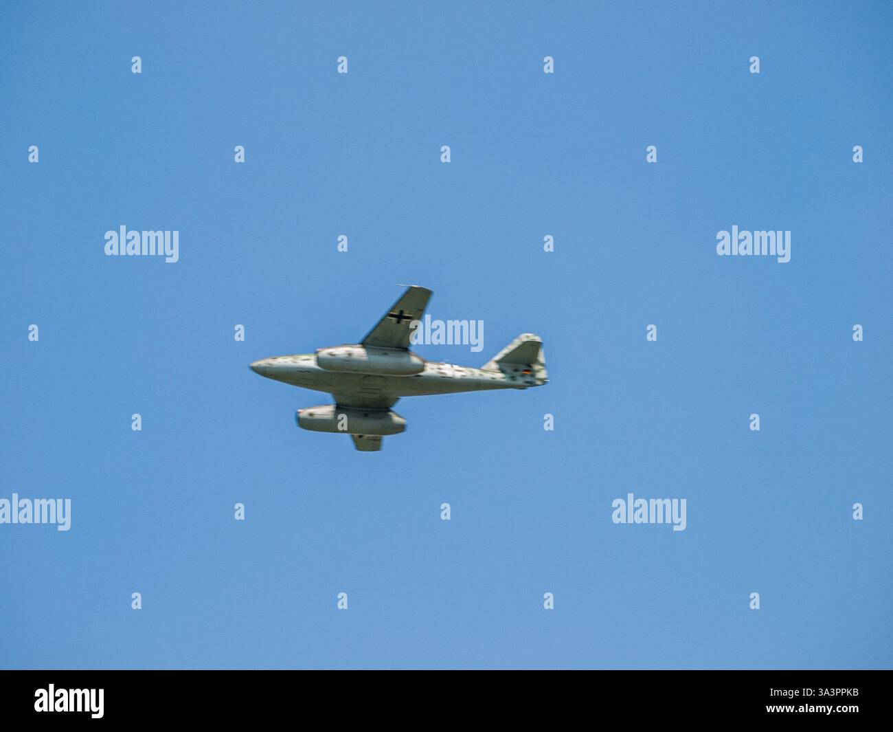 Berlin, Germany - June.10.2010: The Messerschmitt Me-262 A-1c Schwalbe ...