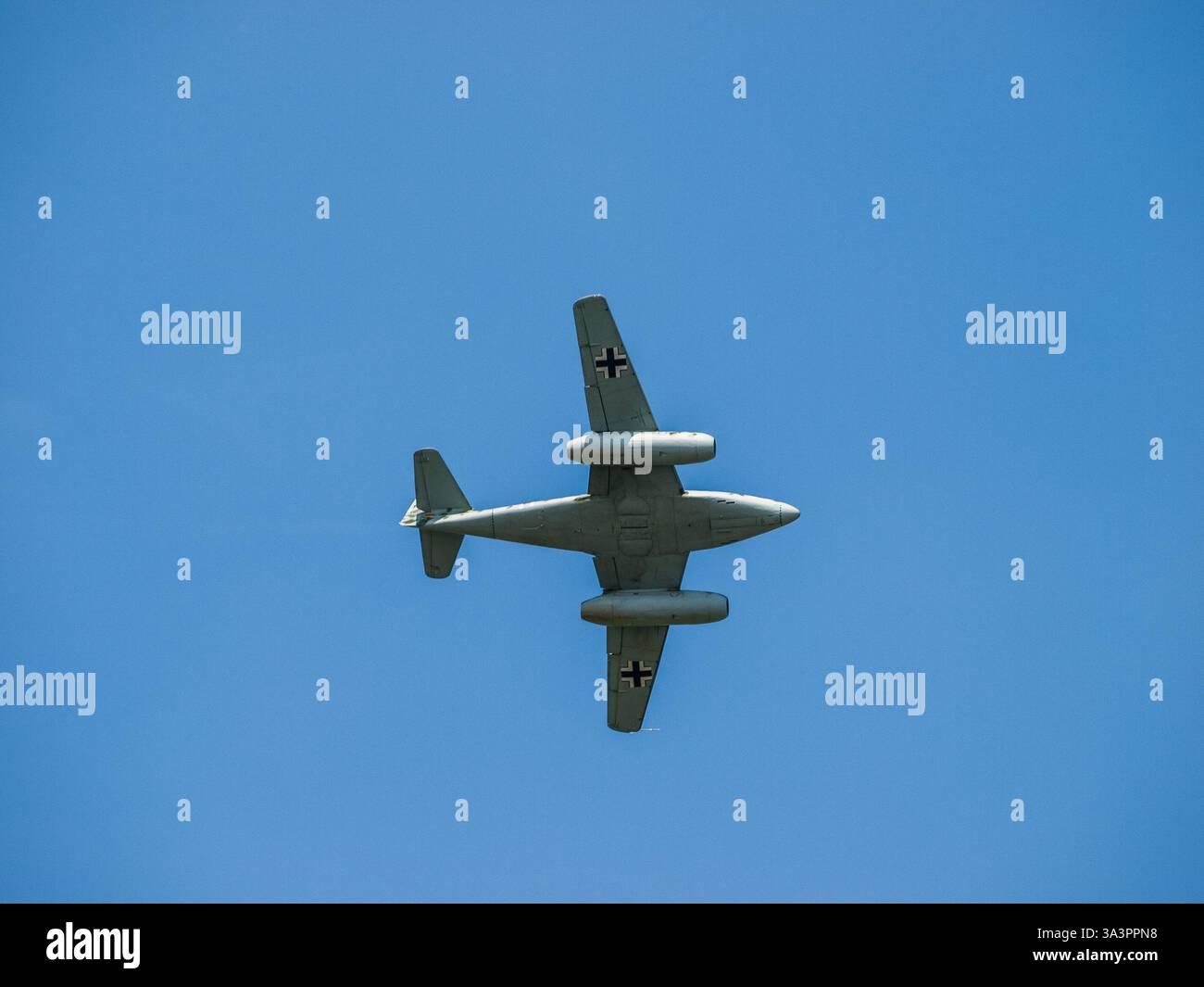 Berlin, Germany - June.10.2010: The Messerschmitt Me-262 A-1c Schwalbe ...