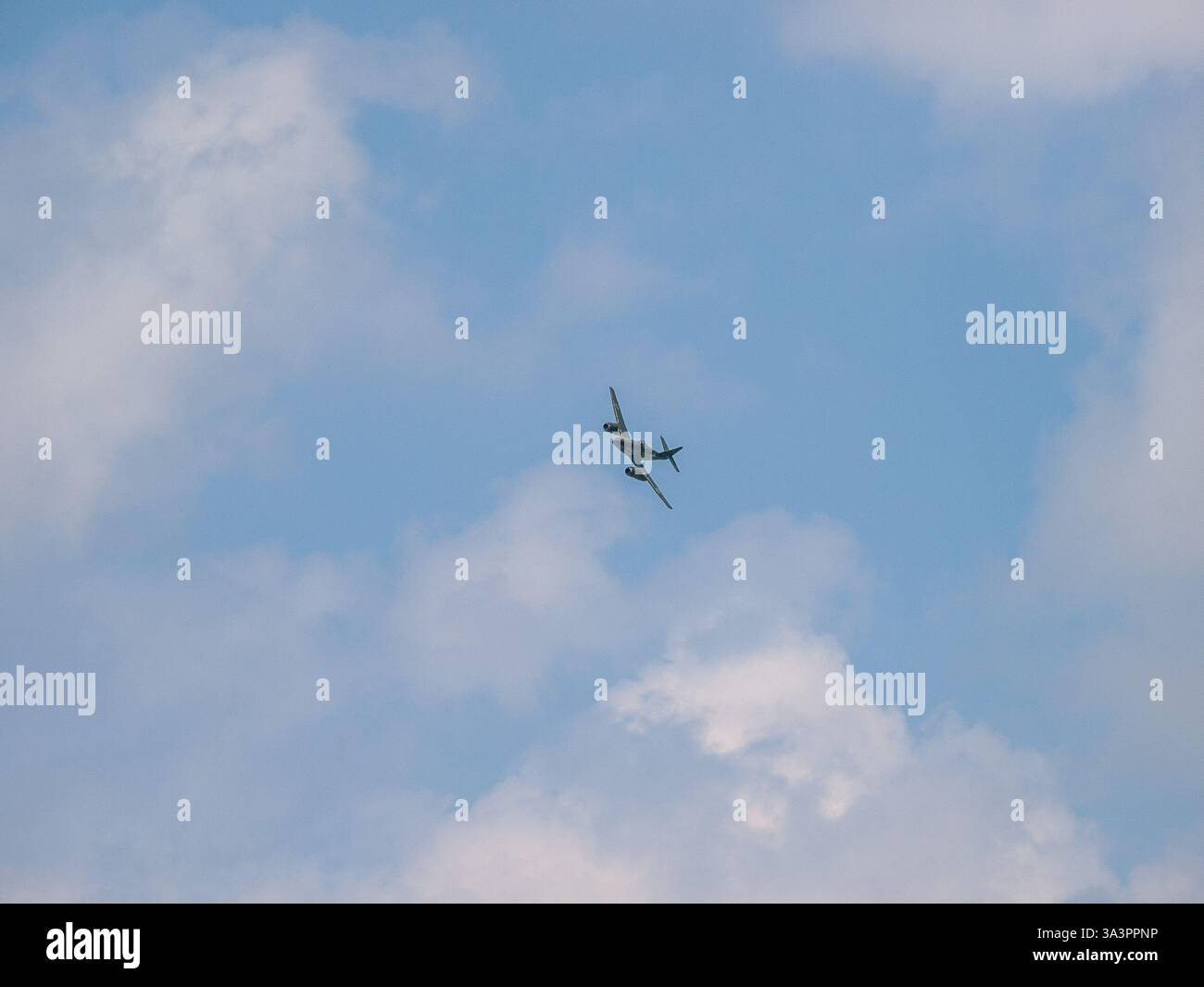 Berlin, Germany - June.10.2010: The Messerschmitt Me-262 A-1c Schwalbe fighter Jet in ILA 2010 ...