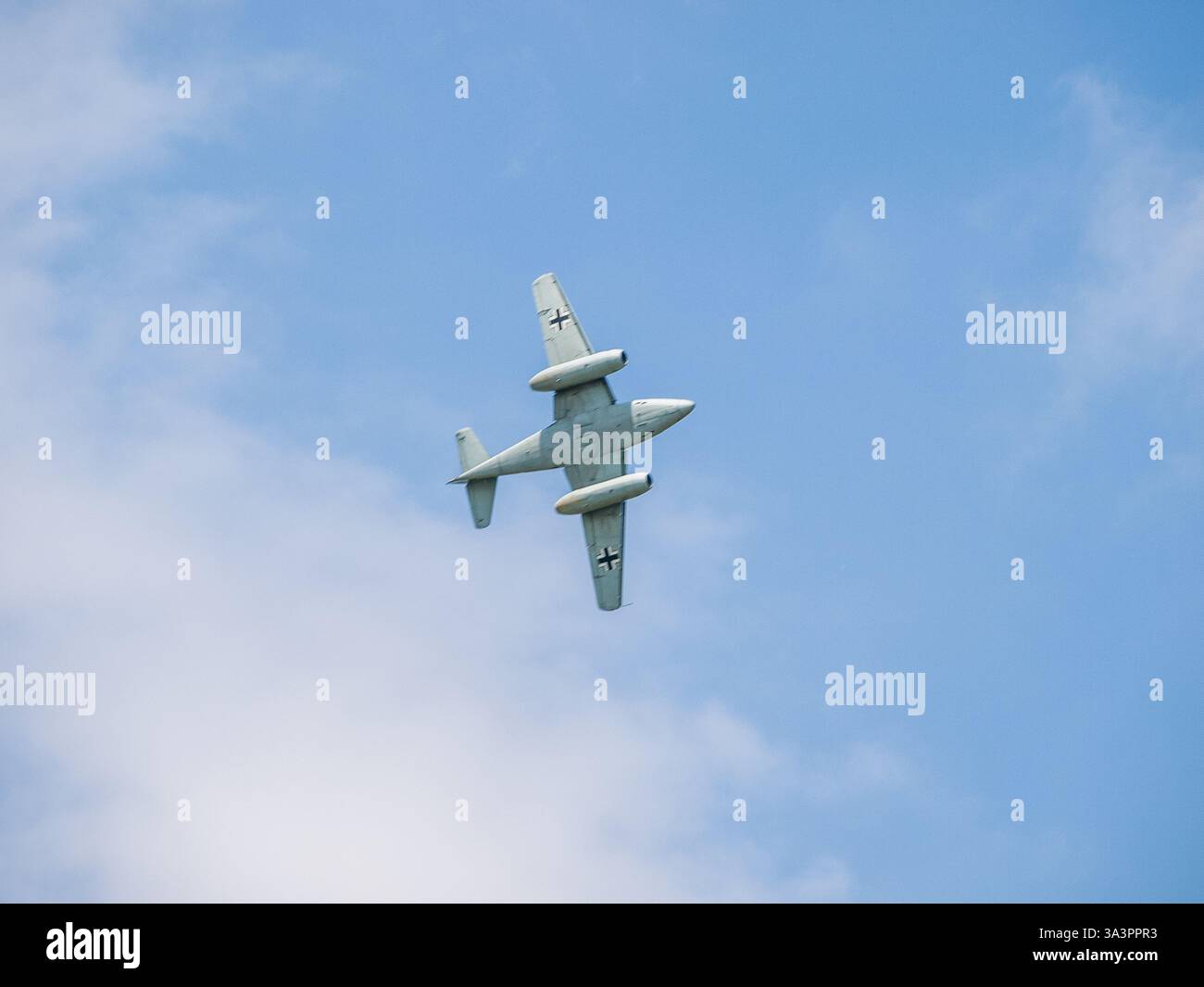 Berlin, Germany - June.10.2010: The Messerschmitt Me-262 A-1c Schwalbe ...