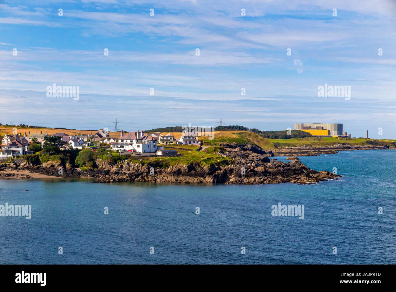 Wylfa nuclear power station a decommissioned Magnox station on the ...