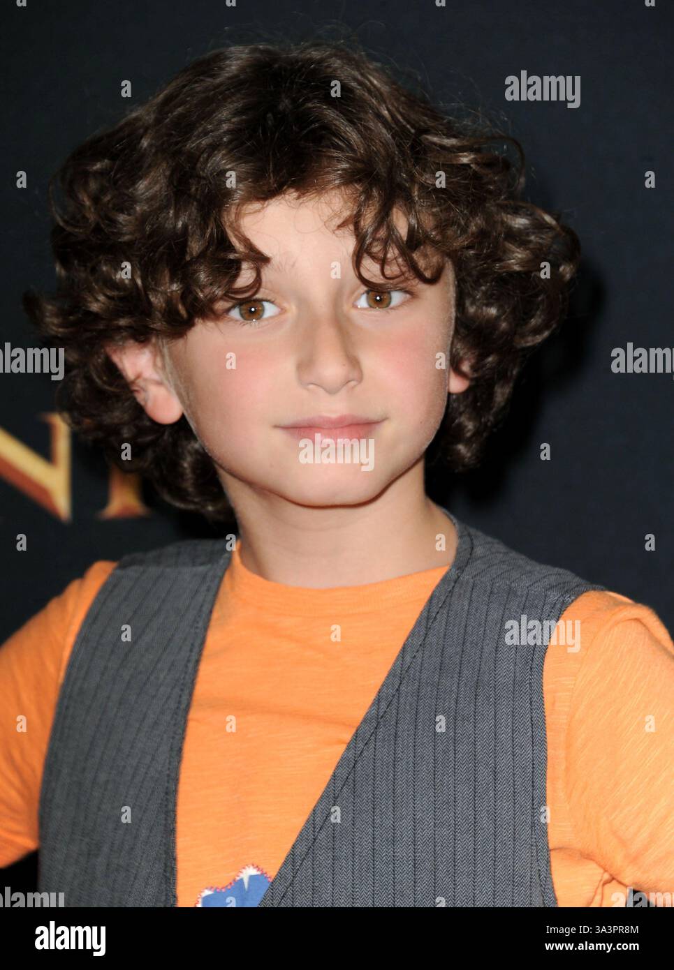 August Maturo at the premiere of Disney's 'Descendants' at the Walt ...