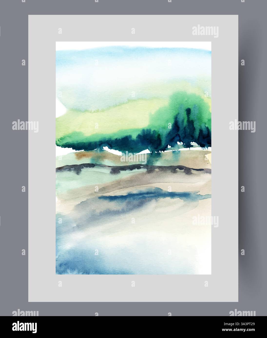 Summer water park under Stock Vector Images - Alamy