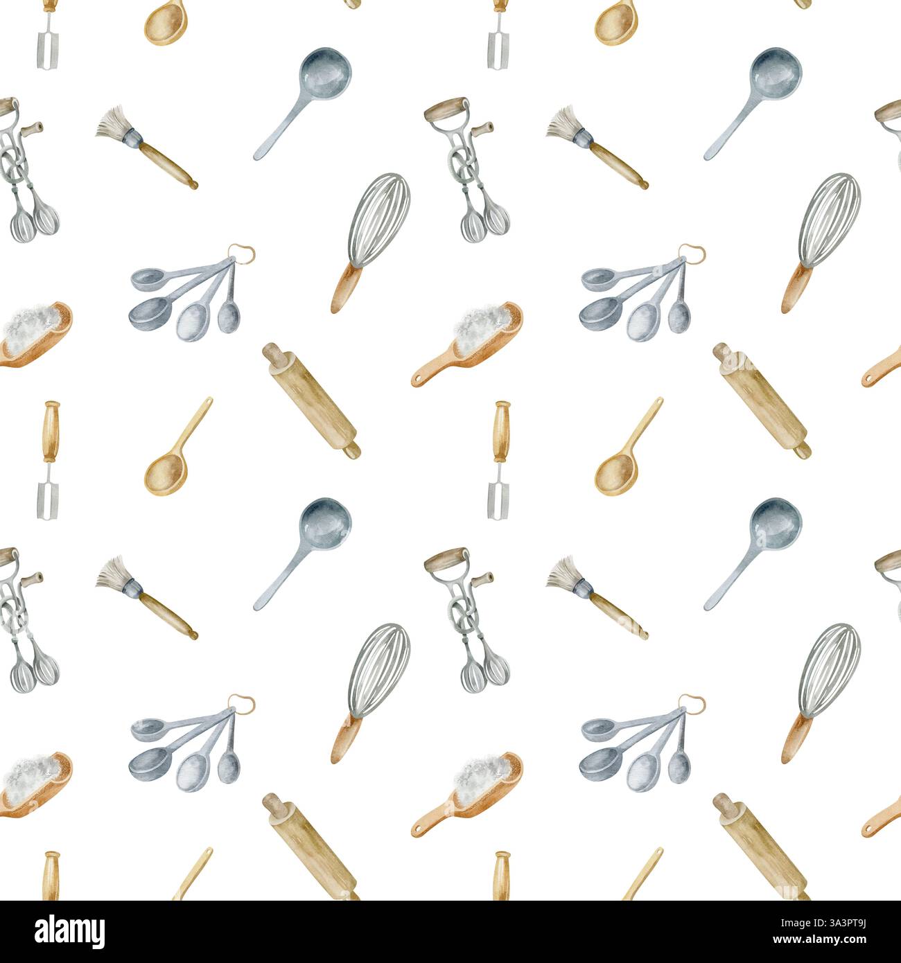 Painting wallpaper pattern Cut Out Stock Images & Pictures - Alamy