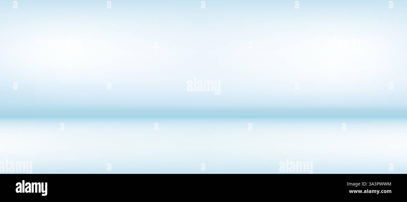 Abstract space studio blue background, Room 3d gallery limbo backdrop ...