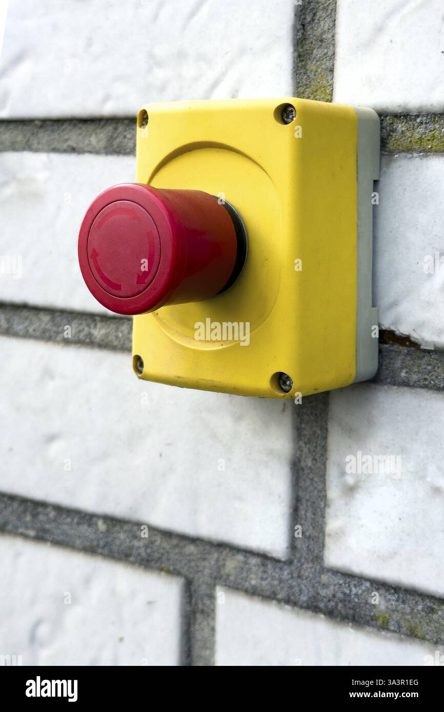 Emergency switch with red button for emergency stop emergency switch ...