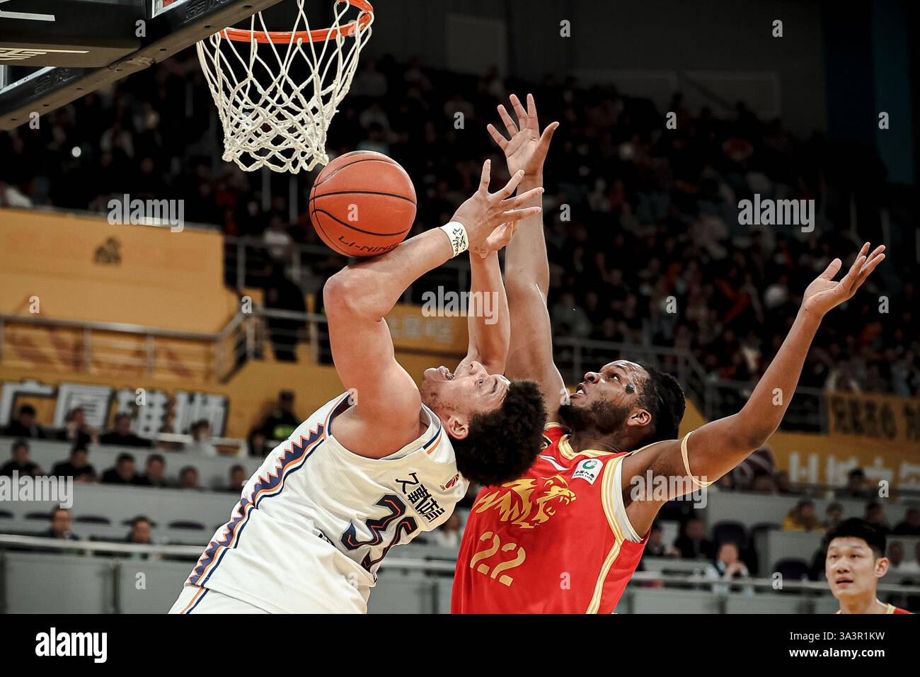 Hangzhou, China's Zhejiang Province. 17th Mar, 2025. Kenneth Lofton Jr ...