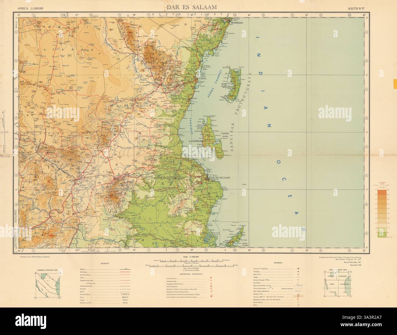 Dar es Salaam Safari map. Zanzibar Mafia Pemba Island Mikumi. Tanzania ...
