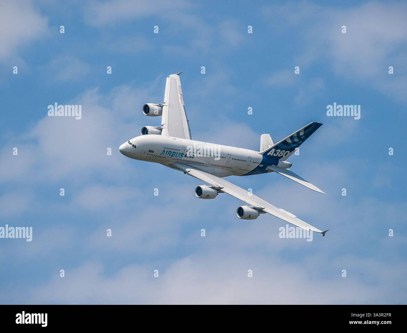 Berlin, Germany - June 11 2010 : Airbus A380-800 prototype is ...