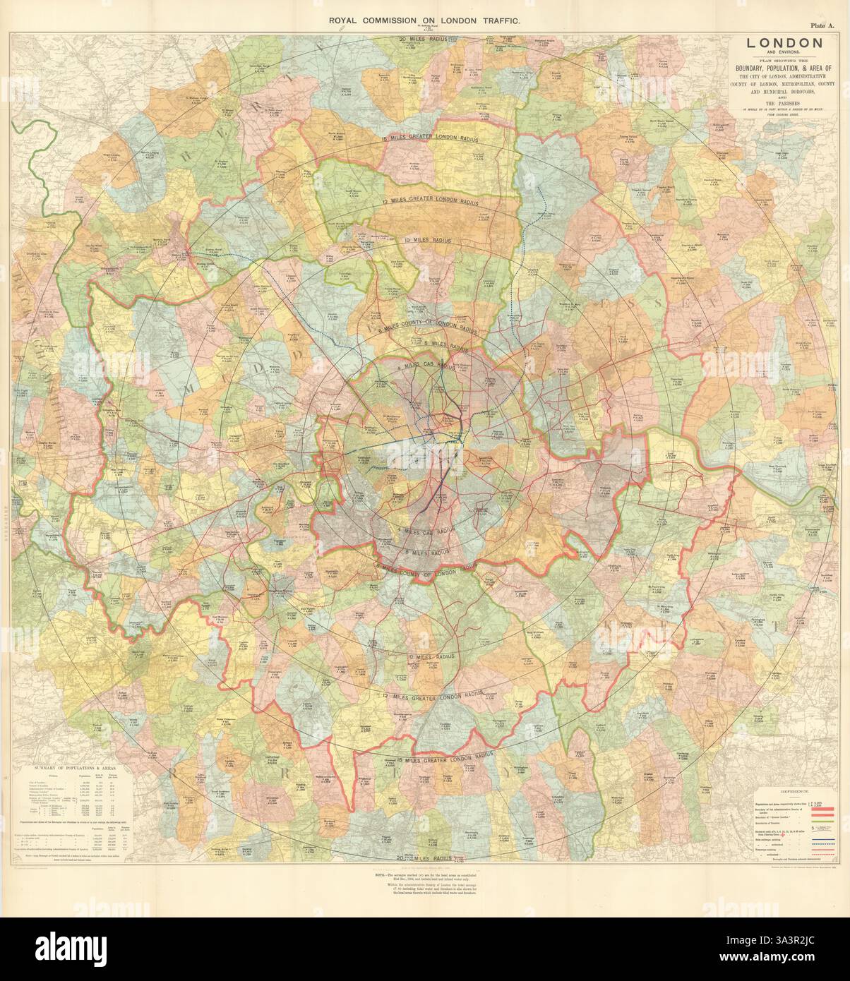 Map of london boroughs hi-res stock photography and images - Alamy