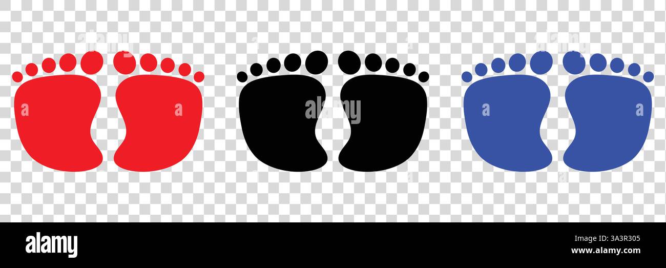 Baby feet boy Stock Vector Image & Art - Alamy