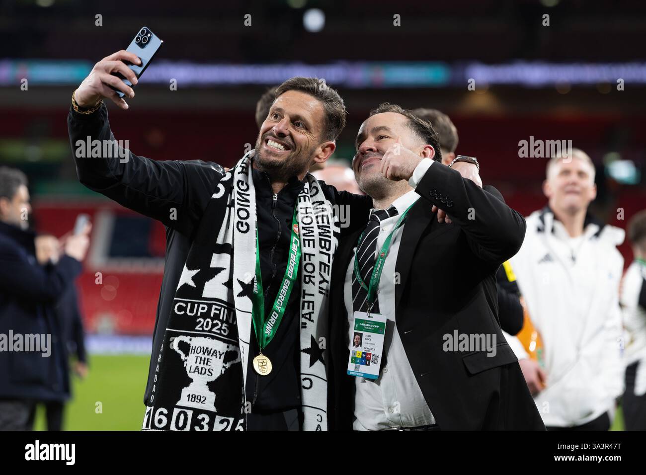 Wembley Stadium, London, UK. 16th Mar, 2025. Carabao League Cup Final ...