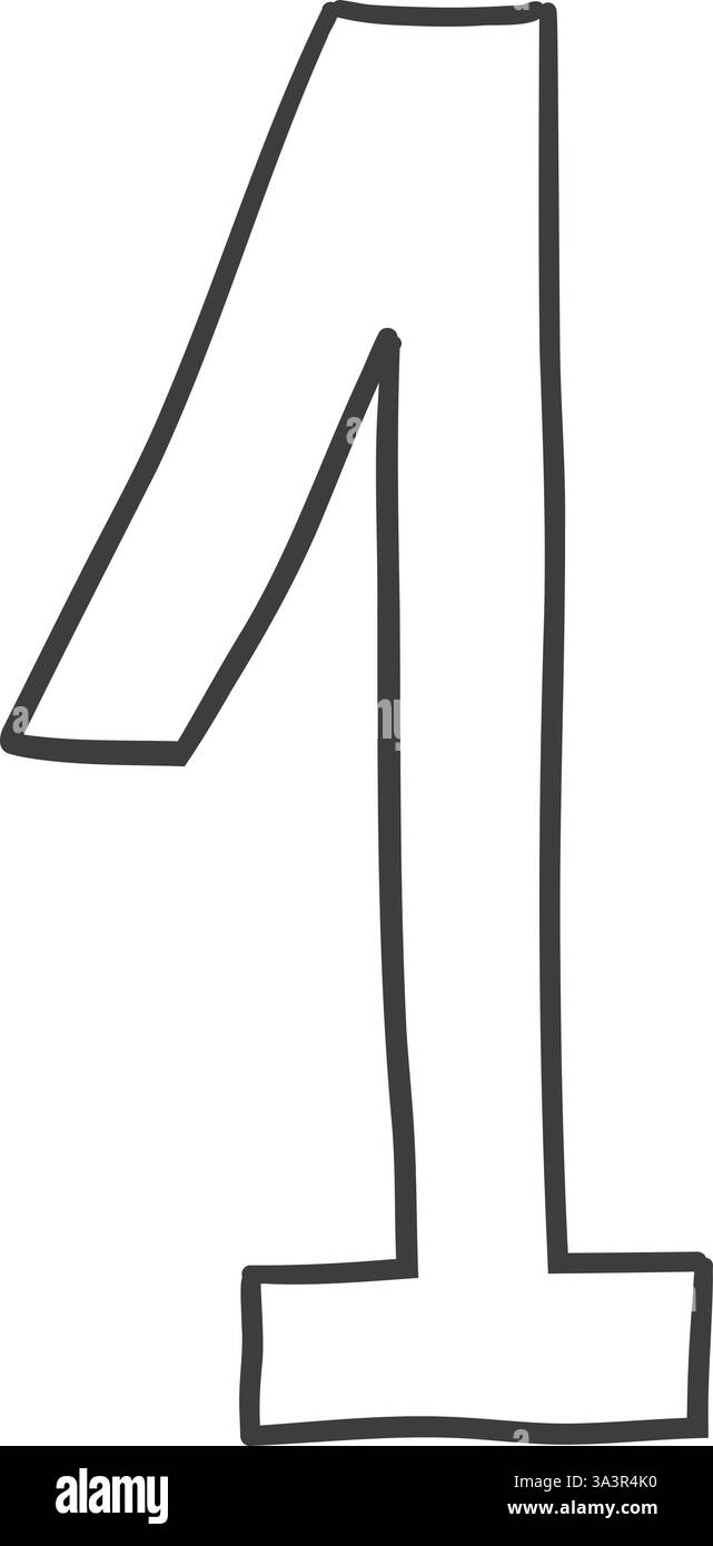 Number decoration food Black and White Stock Photos & Images - Alamy