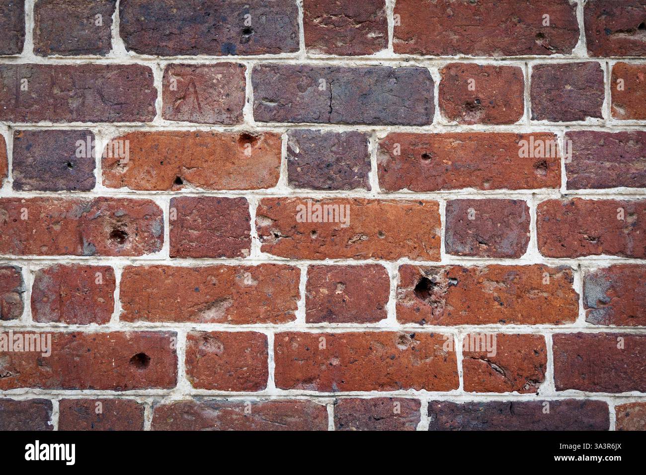 Grape shot ammunition marks from the US Civil War Battle of ...