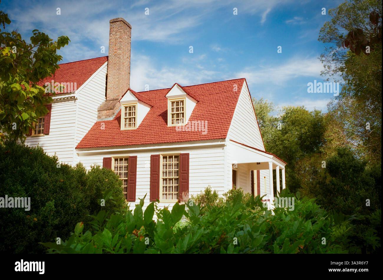 The home of St. George Tucker, a lawyer and soldier of the American ...