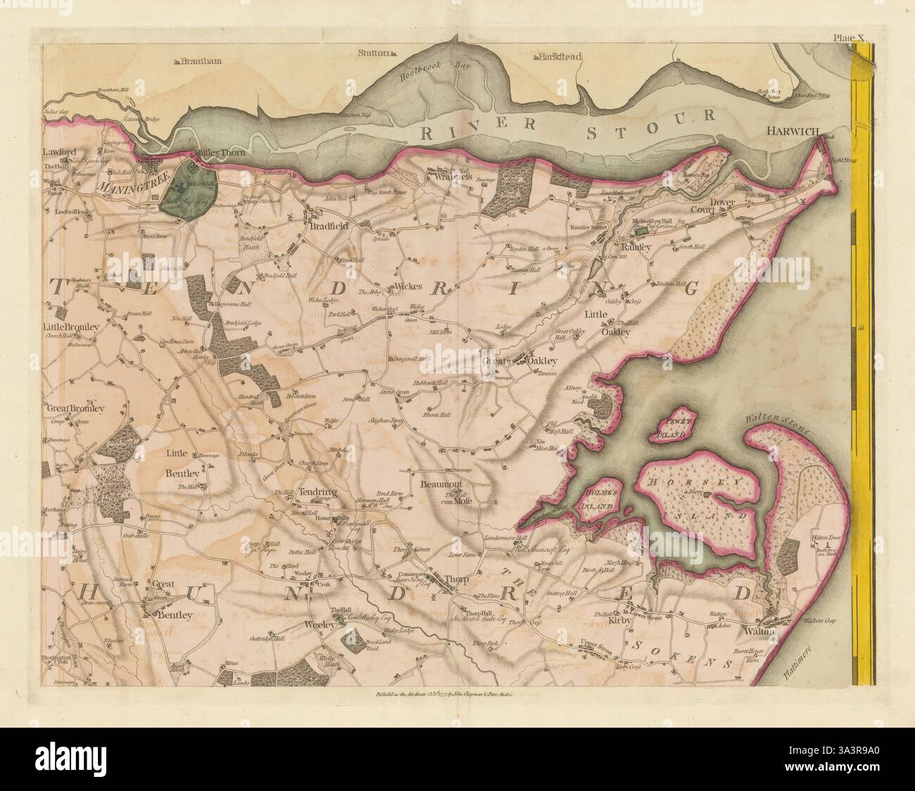 Essex NE #10 Harwich Manningtree Walton/Naze Tendring. Chapman/André ...
