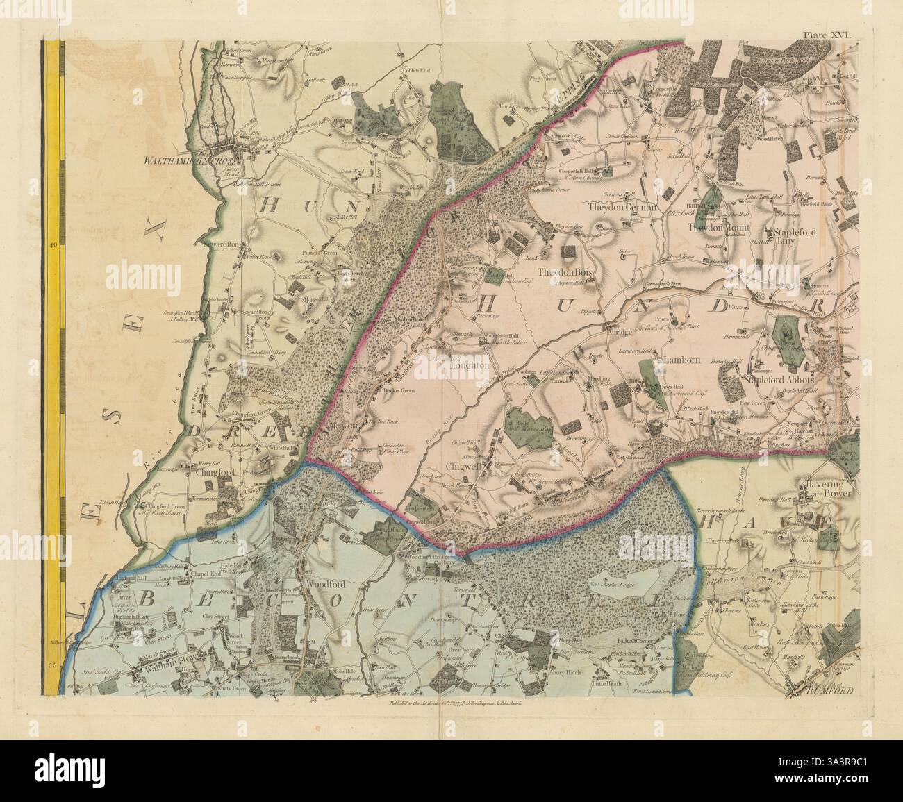Essex SW #16 Walthamstow Romford Epping Forest Chingford. Chapman/André ...