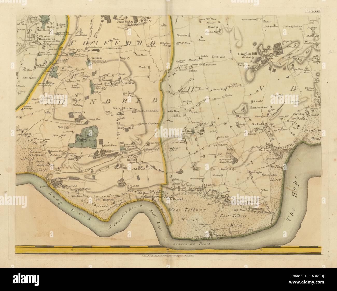 Essex SW #22 Thurrock Grays Tilbury Stanford-le-Hope. Chapman/André ...