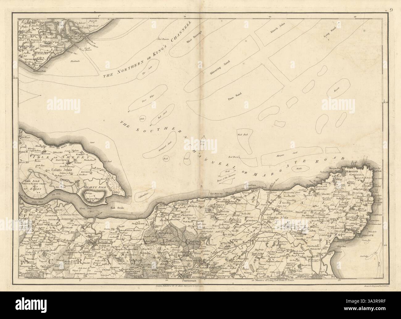 Map of ramsgate hi-res stock photography and images - Alamy