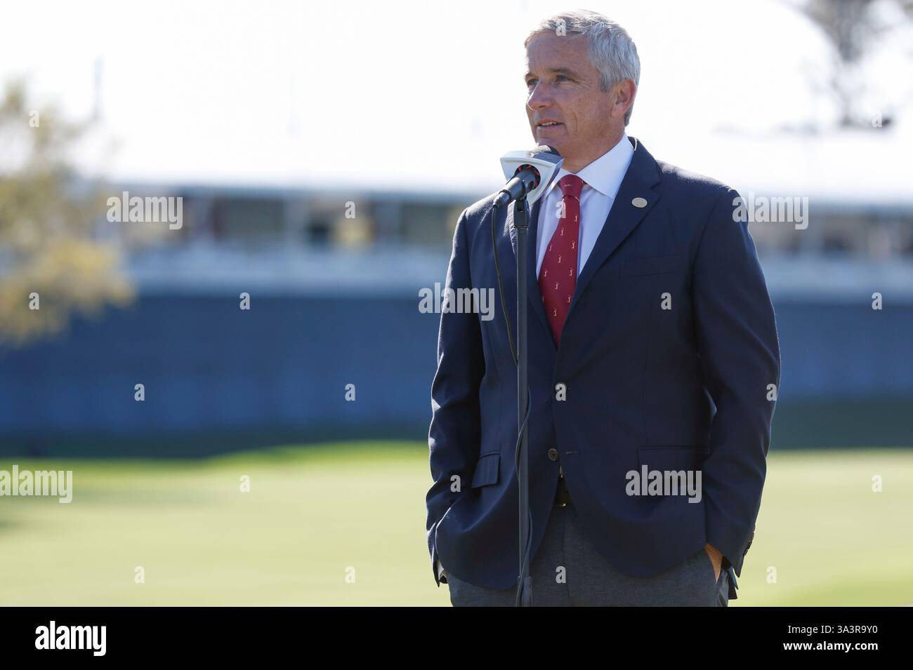PONTE VEDRA BEACH, FL - MARCH 17: PGA TOUR Commissioner Jay Monahan ...