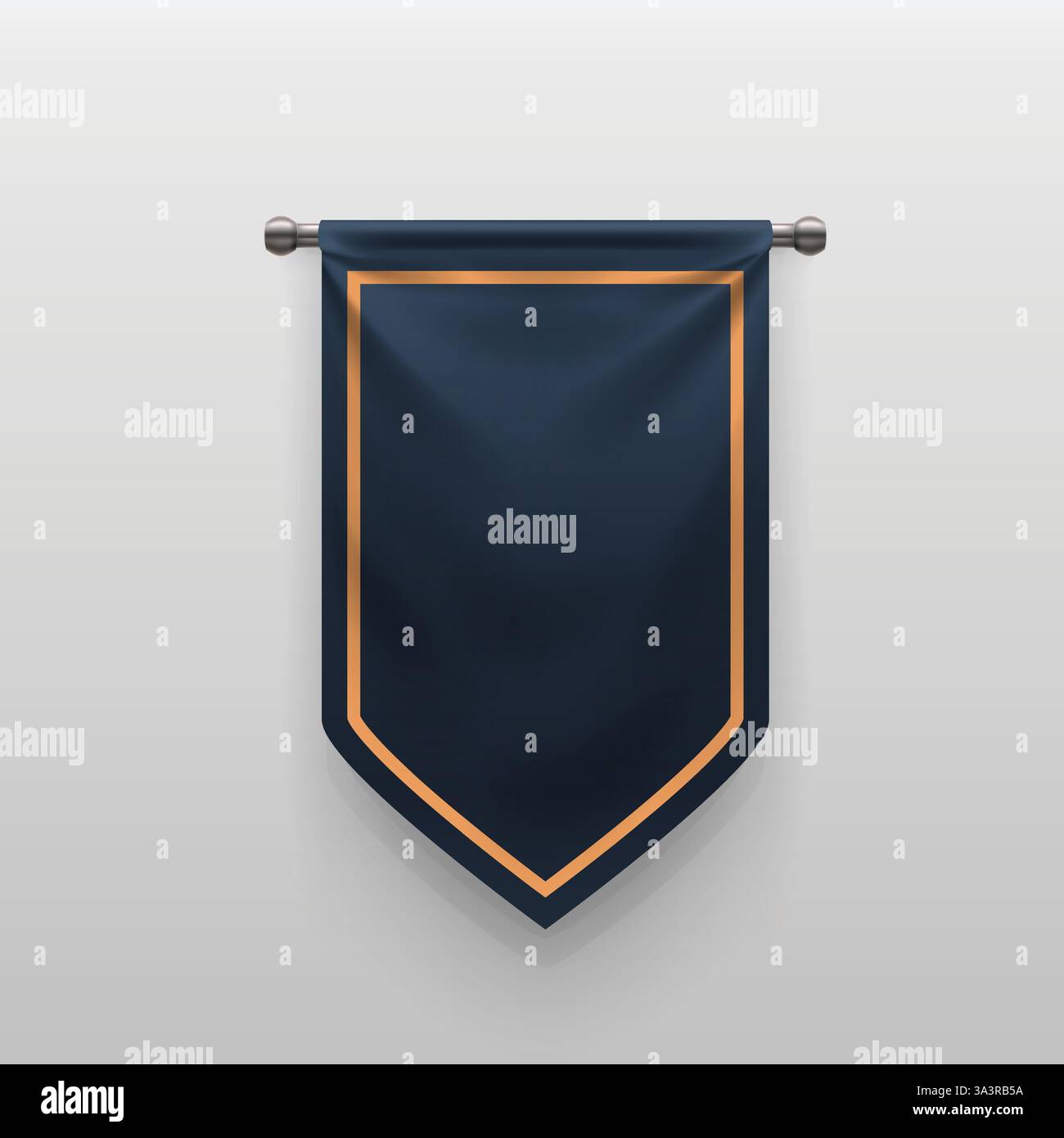 Royal flagpole Stock Vector Images - Alamy