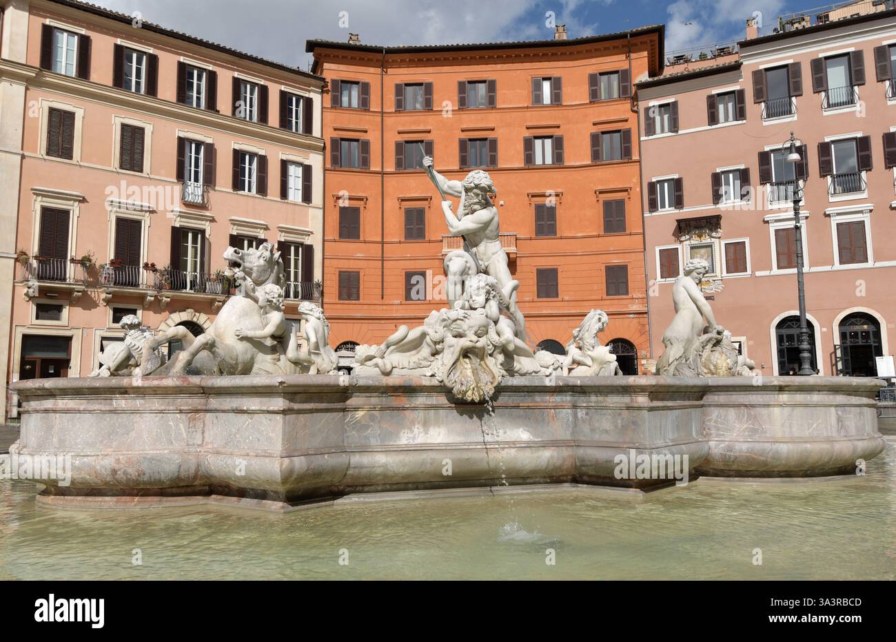 Piazza Navona is a symbol of Baroque Rome, with Bernini's Fountain of ...