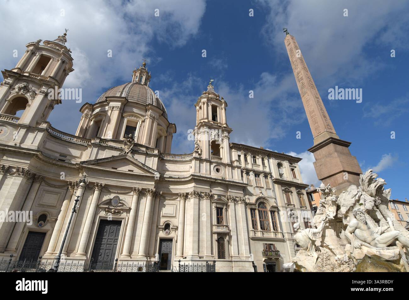 Piazza Navona is a symbol of Baroque Rome, with Bernini's Fountain of ...
