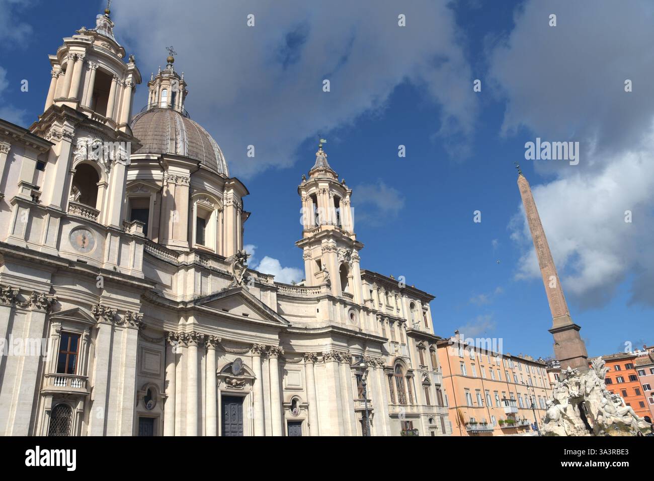 Piazza Navona is a symbol of Baroque Rome, with Bernini's Fountain of ...
