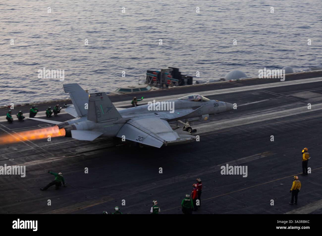 USS Harry S. Truman, International Waters. 16 March, 2025. A U.S. Navy ...