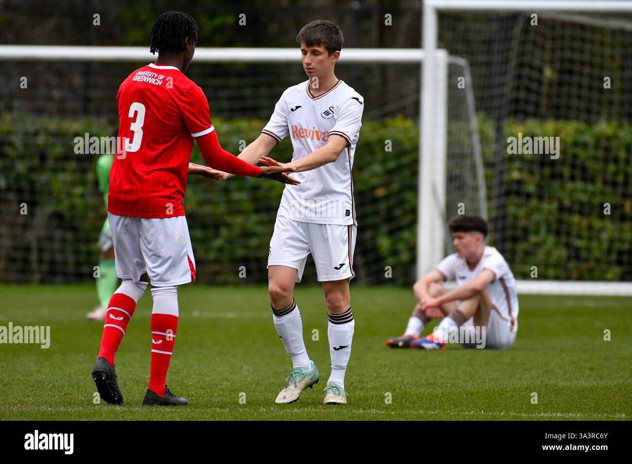 Landore, Swansea, Wales. 15 March 2025. Taku Muvhuti of Charlton ...