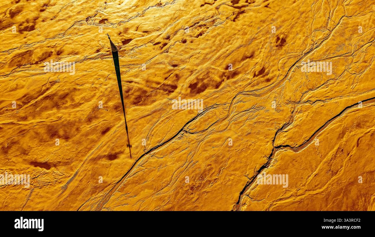 Nature pollution and water contamination of the copper mine ...