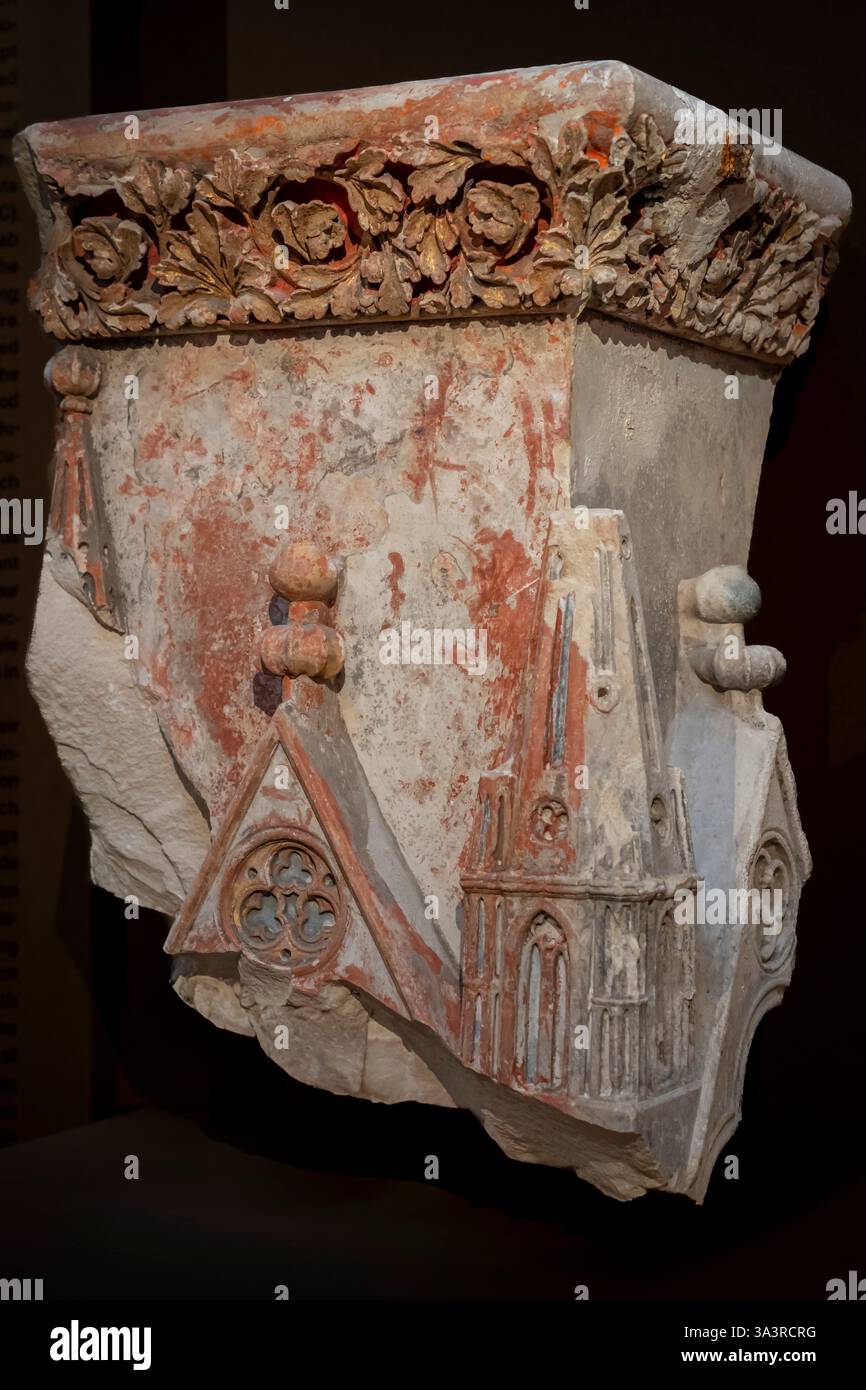 Paris, France - 03 15 2025: Cluny Museum. Making the Stones Speak ...