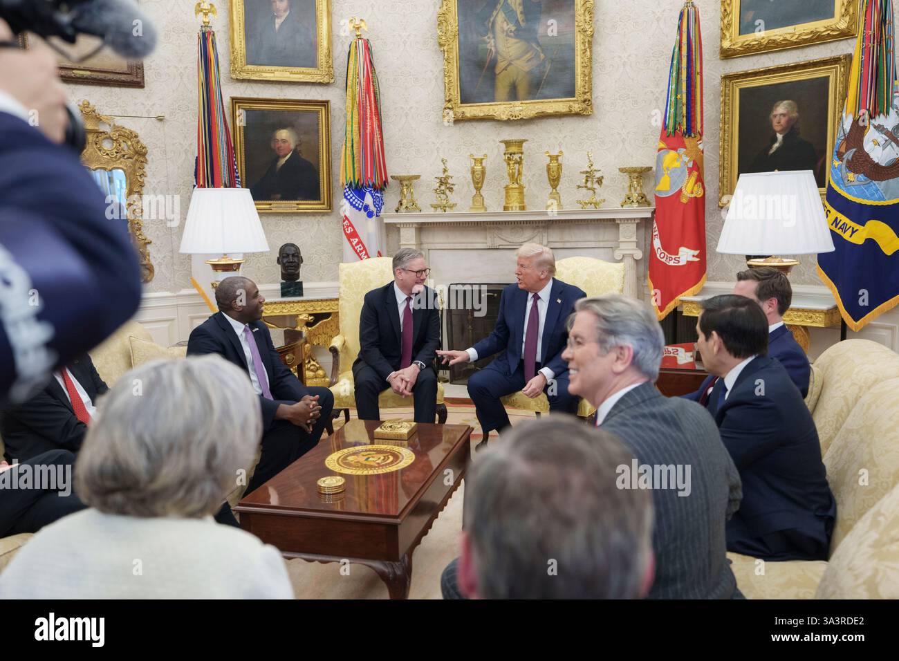 WASHINGTON DC, USA - 27 February 2025 - US President Donald Trump and ...