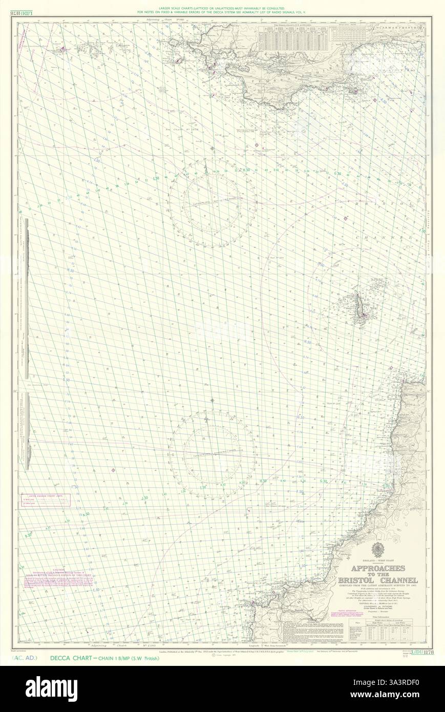 Bristol channel map hi-res stock photography and images - Alamy
