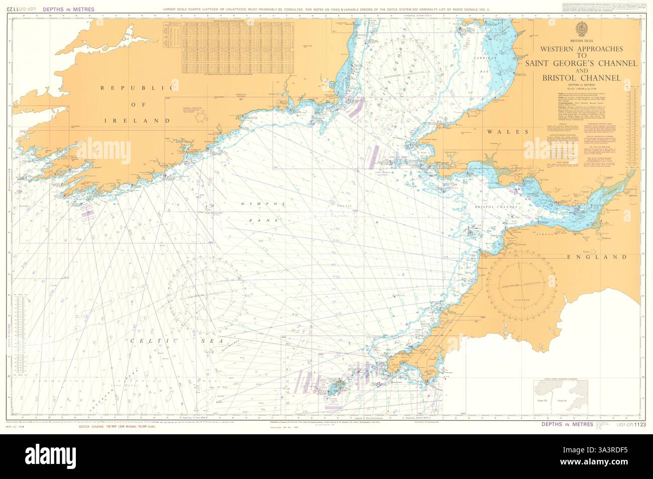 Bristol channel map hi-res stock photography and images - Alamy