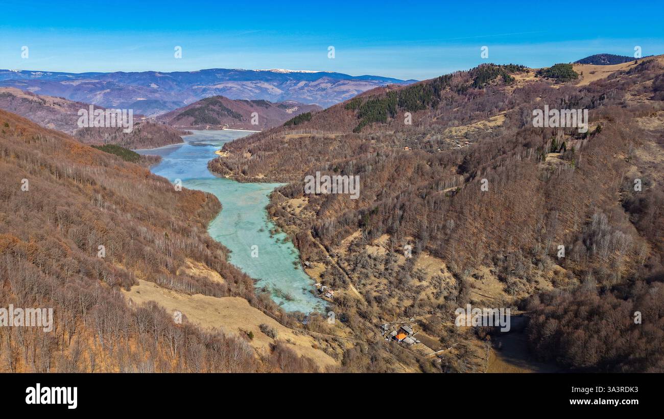 Nature pollution and water contamination of the copper mine ...