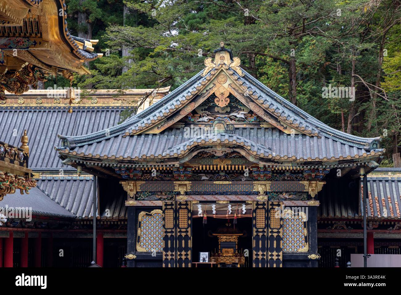 Shinyosha Portable Shrine Building at Toshogu Shrine in Nikko Japan ...
