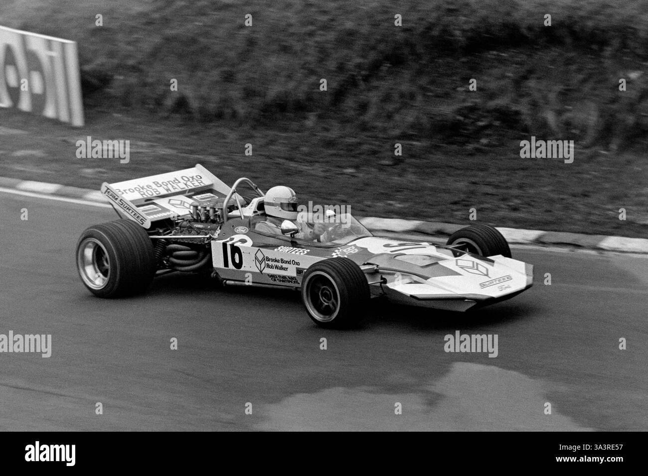 John Surtees at the 1971 Race of Champions at Brands Hatch Stock Photo ...