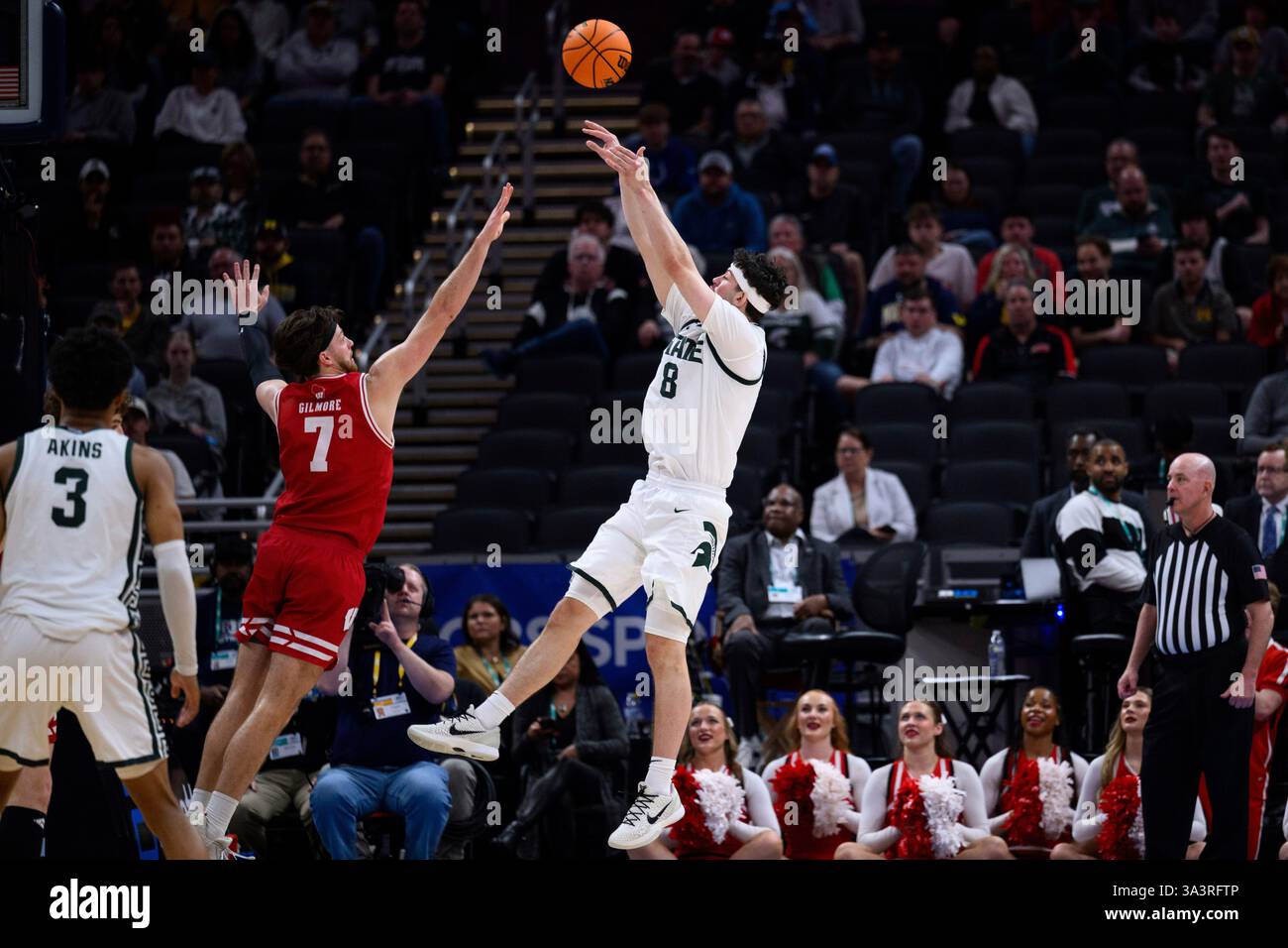 INDIANAPOLIS, IN - MARCH 15: Michigan State Spartans forward Frankie ...