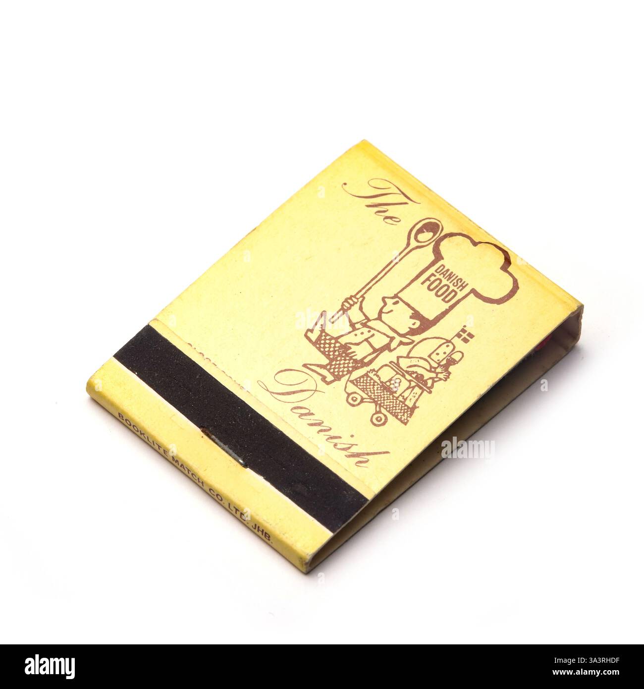 The Danish,1960's matchbook matchbox Stock Photo - Alamy