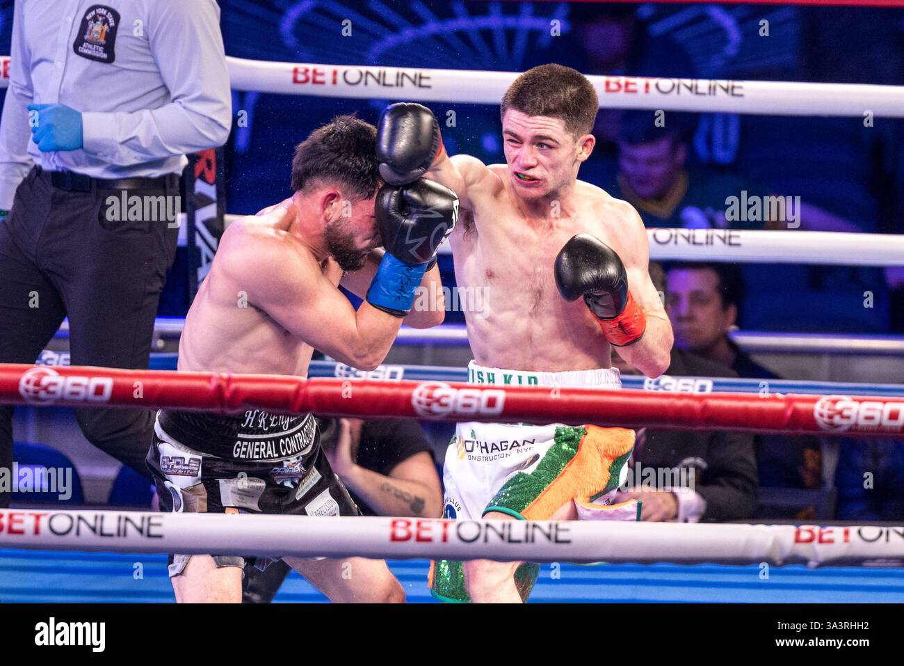 New York, United Of States. 16th Mar, 2025. Donagh Keary of Ireland ...