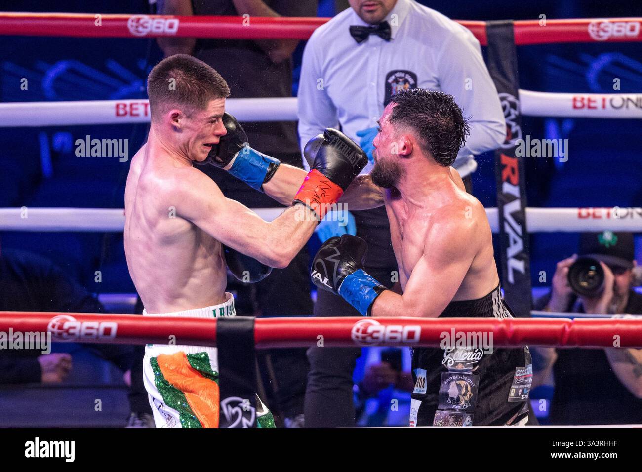 New York, United Of States. 16th Mar, 2025. Donagh Keary of Ireland ...