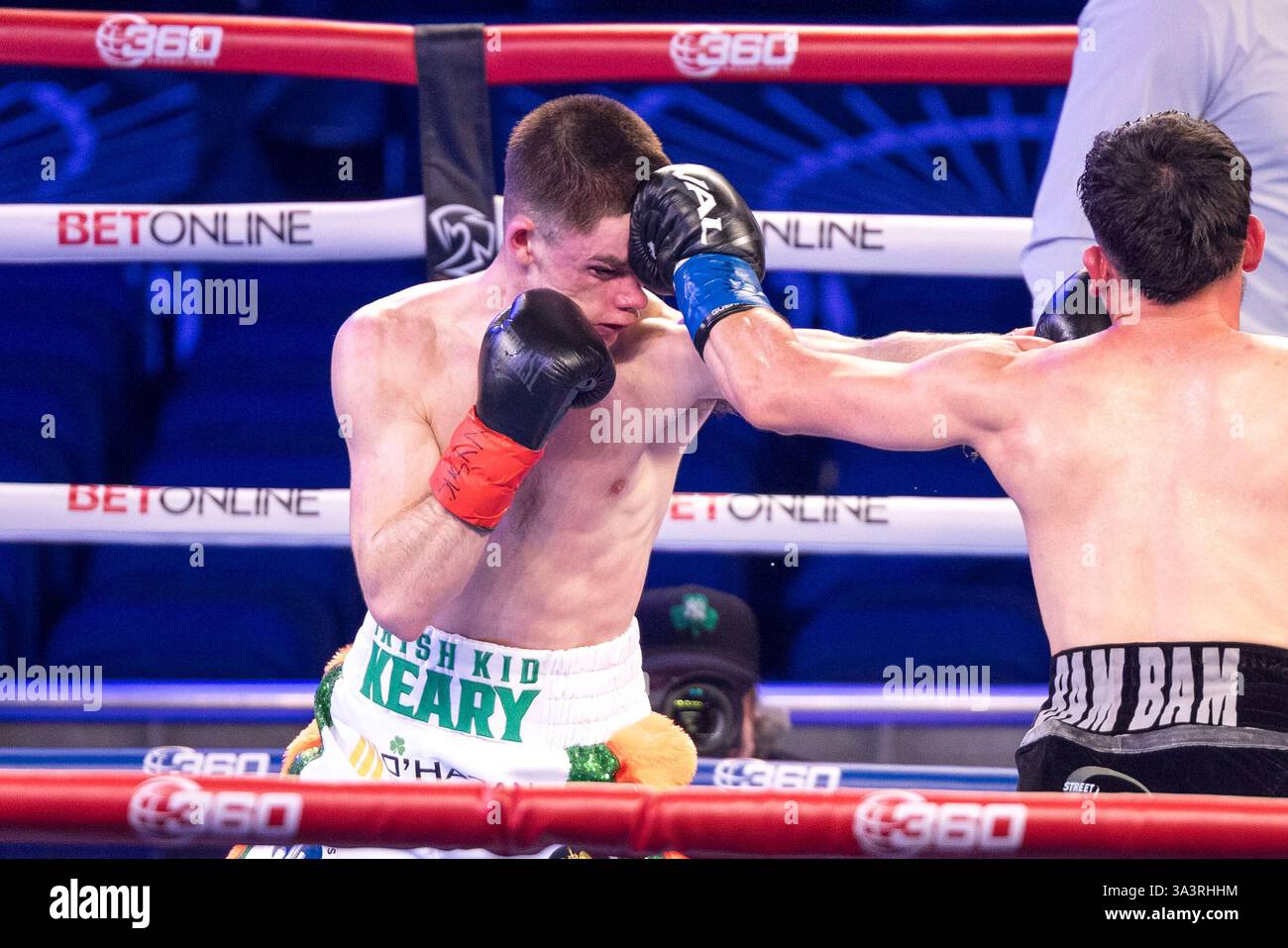 New York, United Of States. 16th Mar, 2025. Donagh Keary of Ireland ...