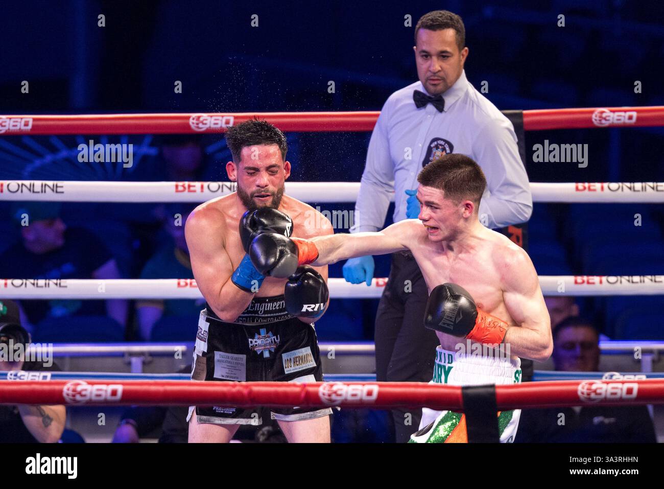 New York, United Of States. 16th Mar, 2025. Donagh Keary of Ireland ...